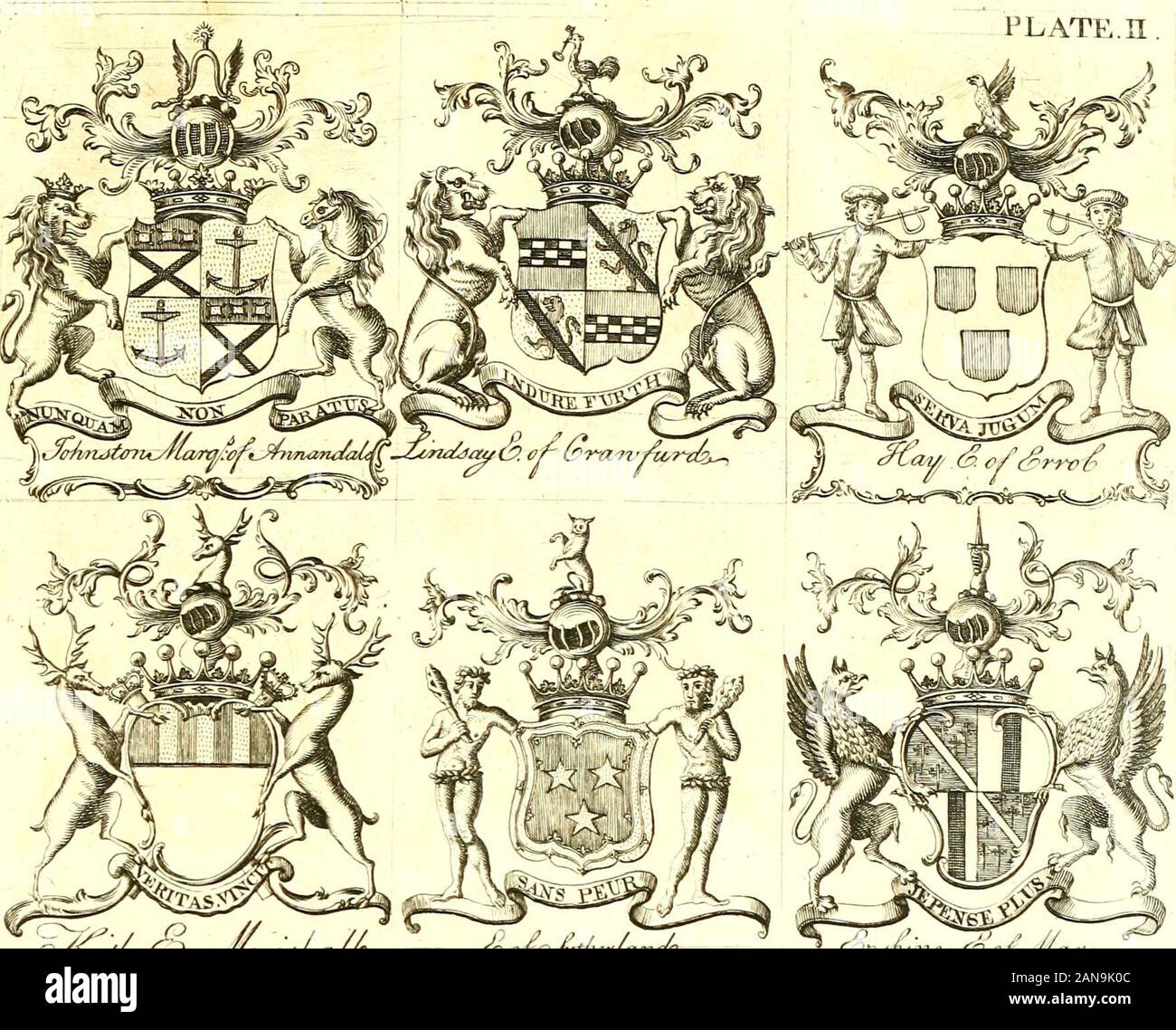 The peerage of Scotland : containing an historical and genealogical ...