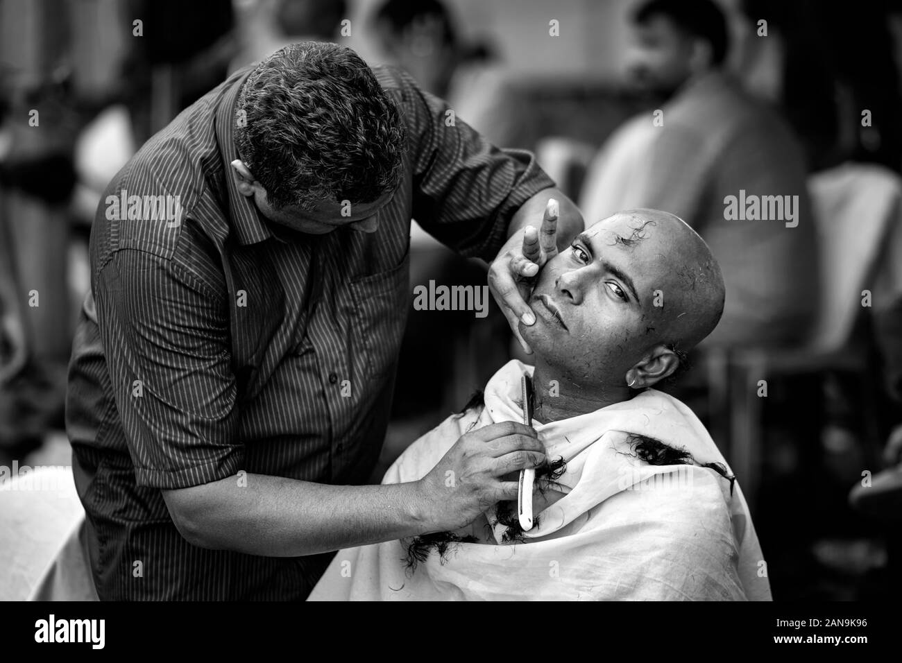 Thaipusam batu caves malaysia Black and White Stock Photos & Images - Alamy