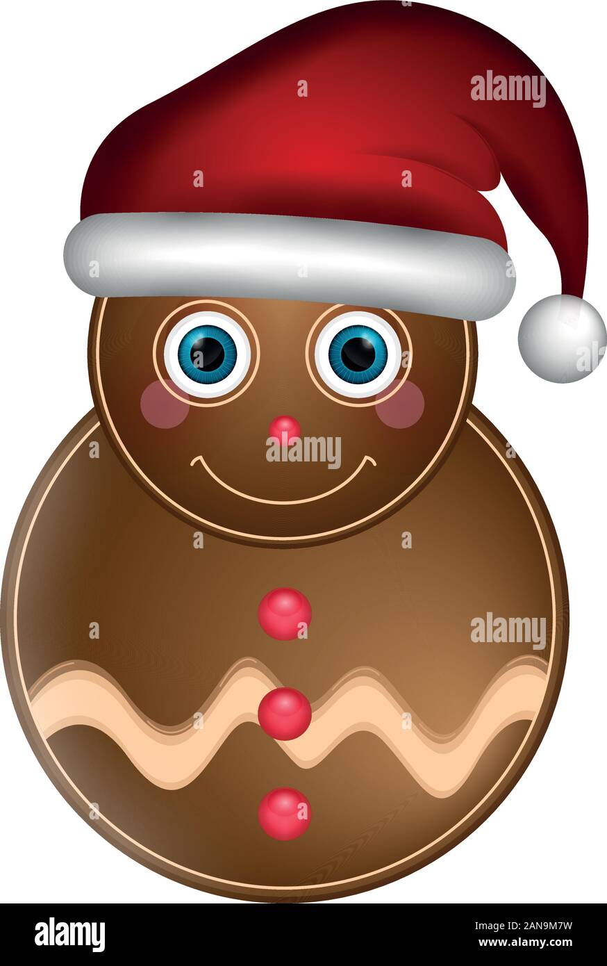 Cute gingerbread man Stock Vector Image & Art - Alamy