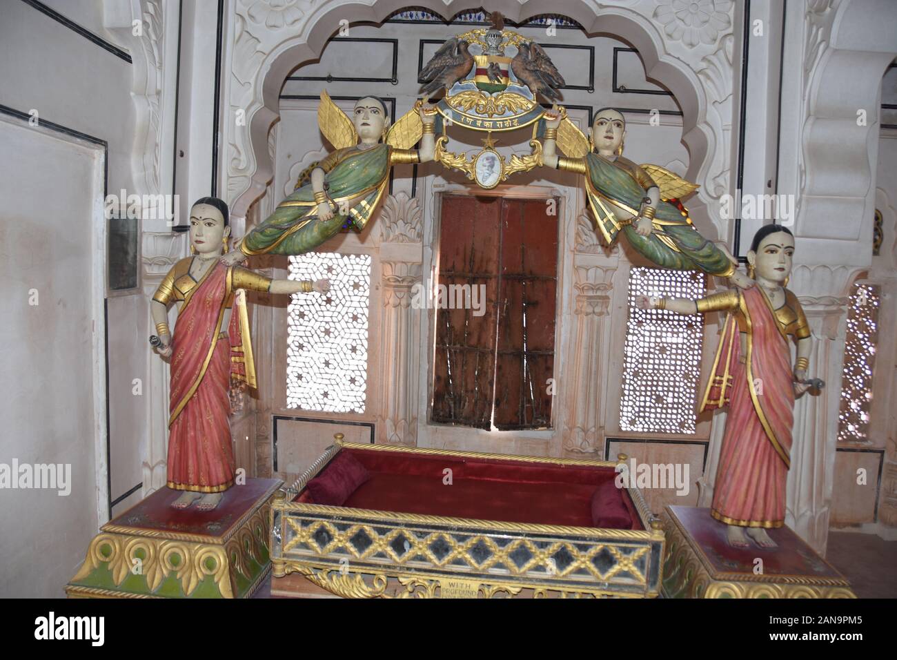 The palace and swing and the throne of the kings are kept in the ...