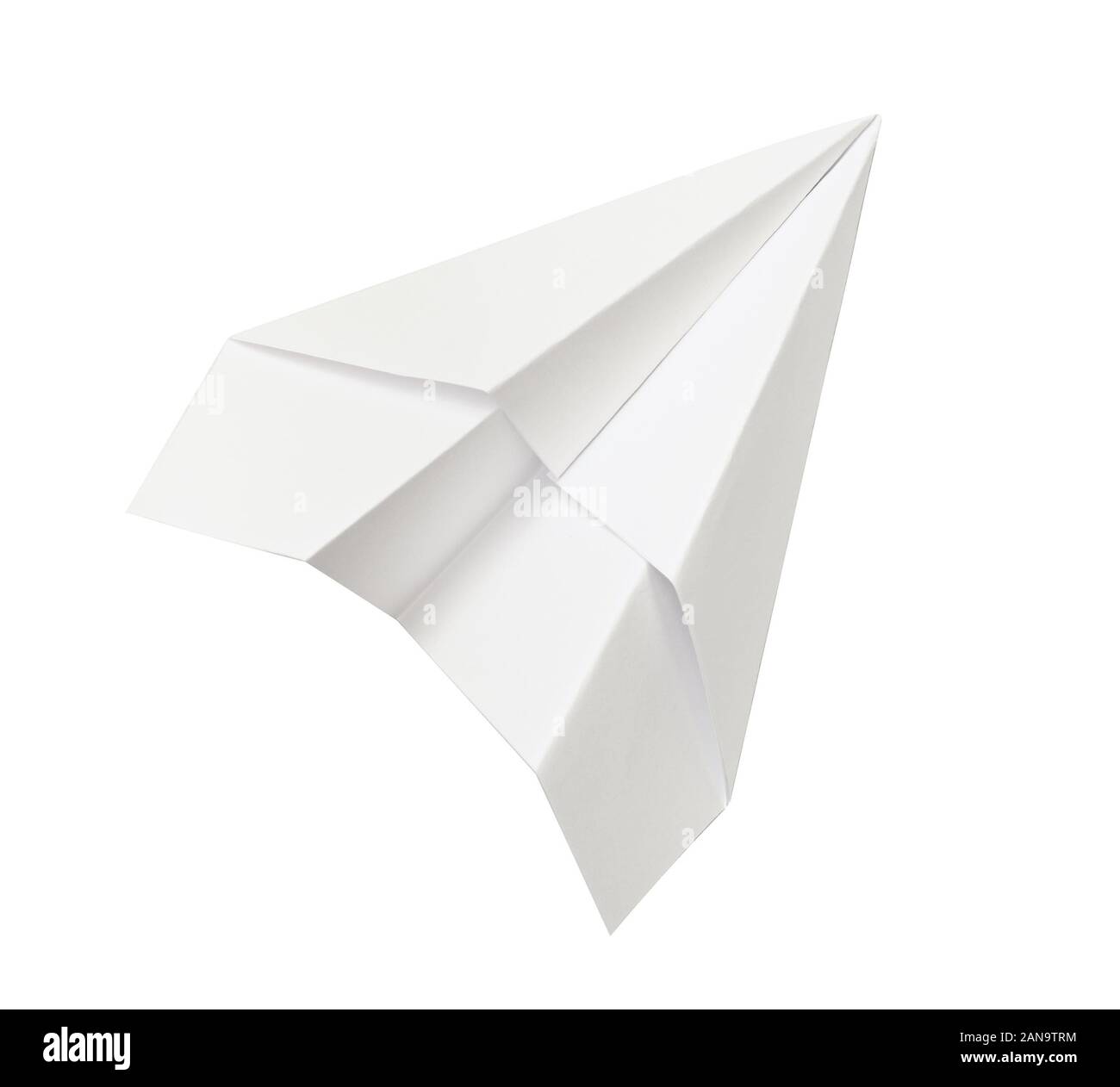 Hand paper plane on Cut Out Stock Images & Pictures - Alamy