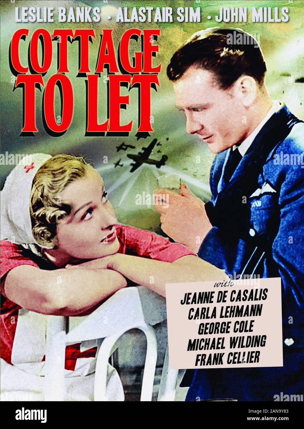 MOVIE POSTER, COTTAGE TO LET, 1941 Stock Photo - Alamy