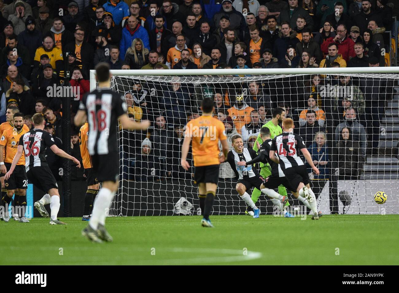 11th January 2020, Molineux, Wolverhampton, England; Premier League ...
