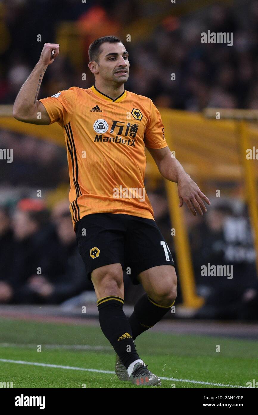 11th January 2020, Molineux, Wolverhampton, England; Premier League ...