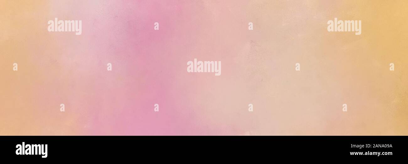 horizontal multicolor painting background graphic with baby pink, burly ...