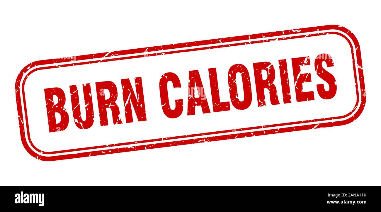 Burn calories stamp hi-res stock photography and images - Alamy