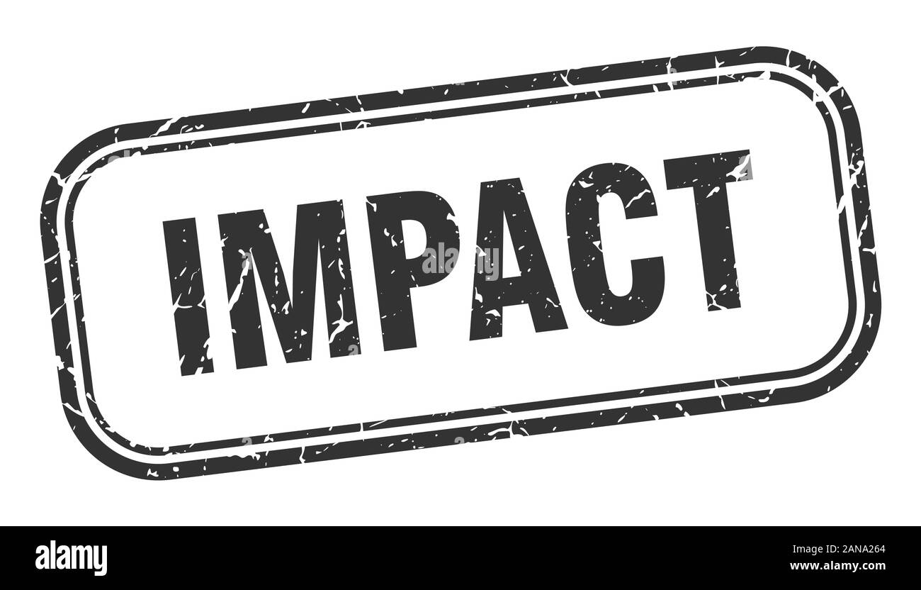 impact stamp. impact square grunge black sign Stock Vector Image & Art ...