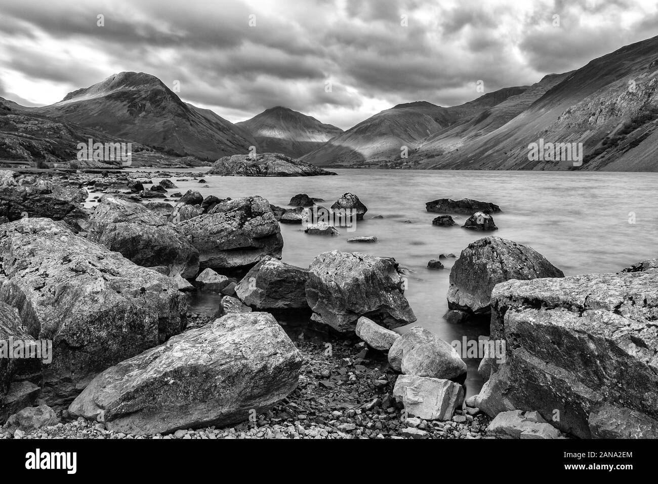 Swimming lake buttermere, lake district hi-res stock photography and ...