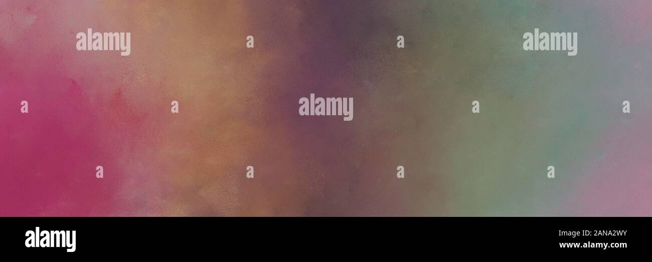 horizontal abstract painting background graphic with pastel brown, rosy ...