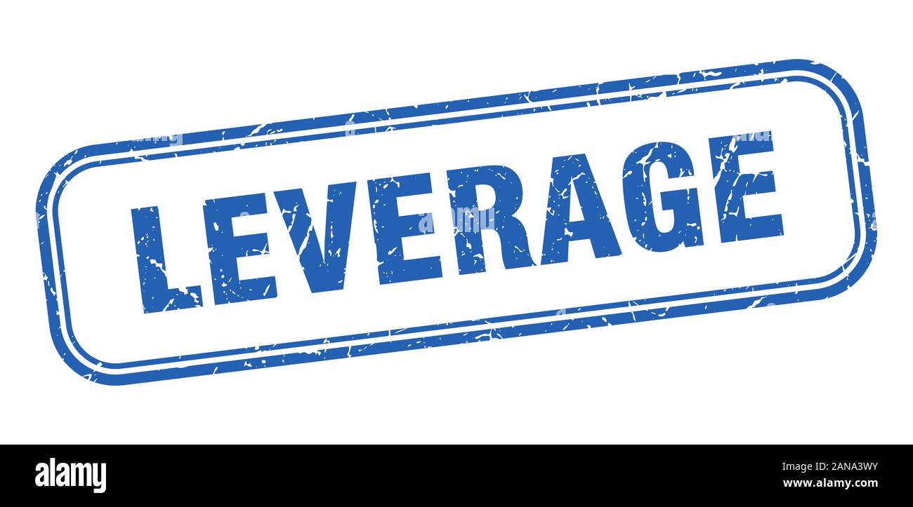 leverage stamp. leverage square grunge blue sign Stock Vector Image & Art - Alamy