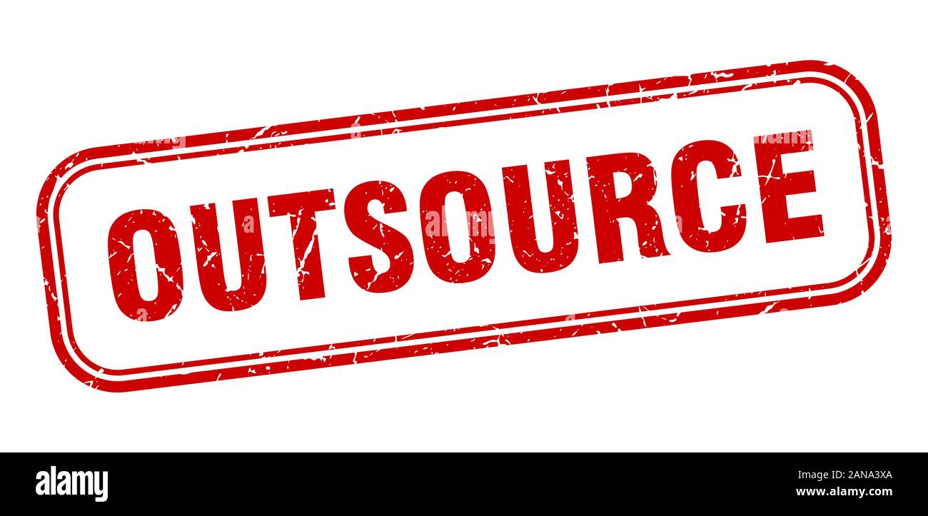 Outsource stamp hi-res stock photography and images - Alamy
