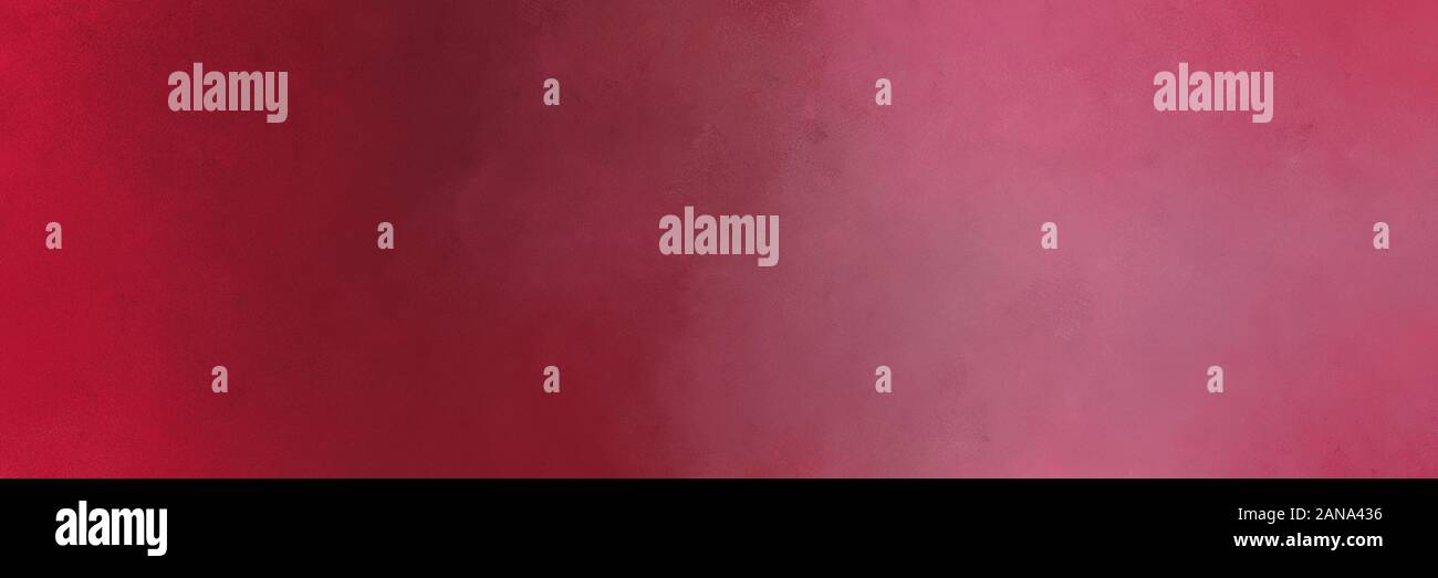 horizontal abstract painting background texture with dark moderate pink ...