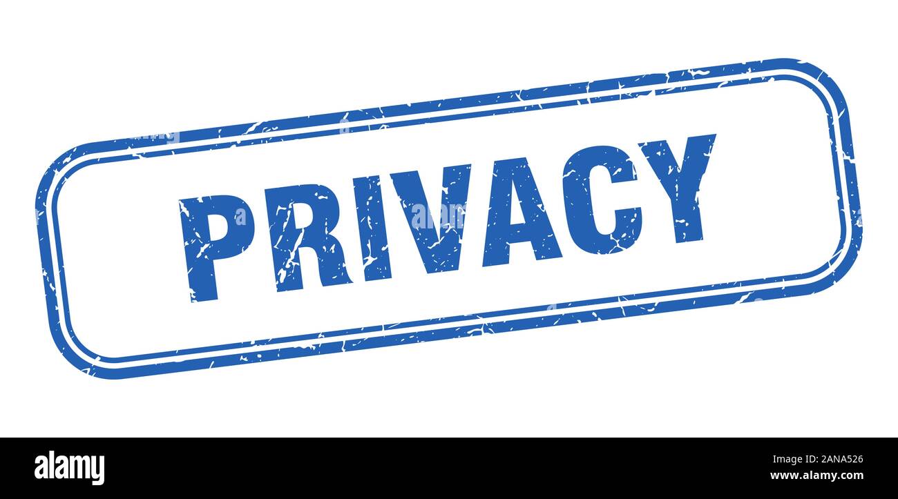privacy stamp. privacy square grunge blue sign Stock Vector Image & Art ...