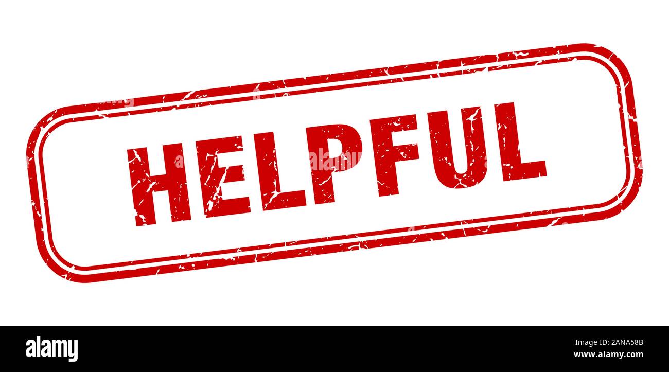 helpful stamp. helpful square grunge red sign Stock Vector Image & Art ...