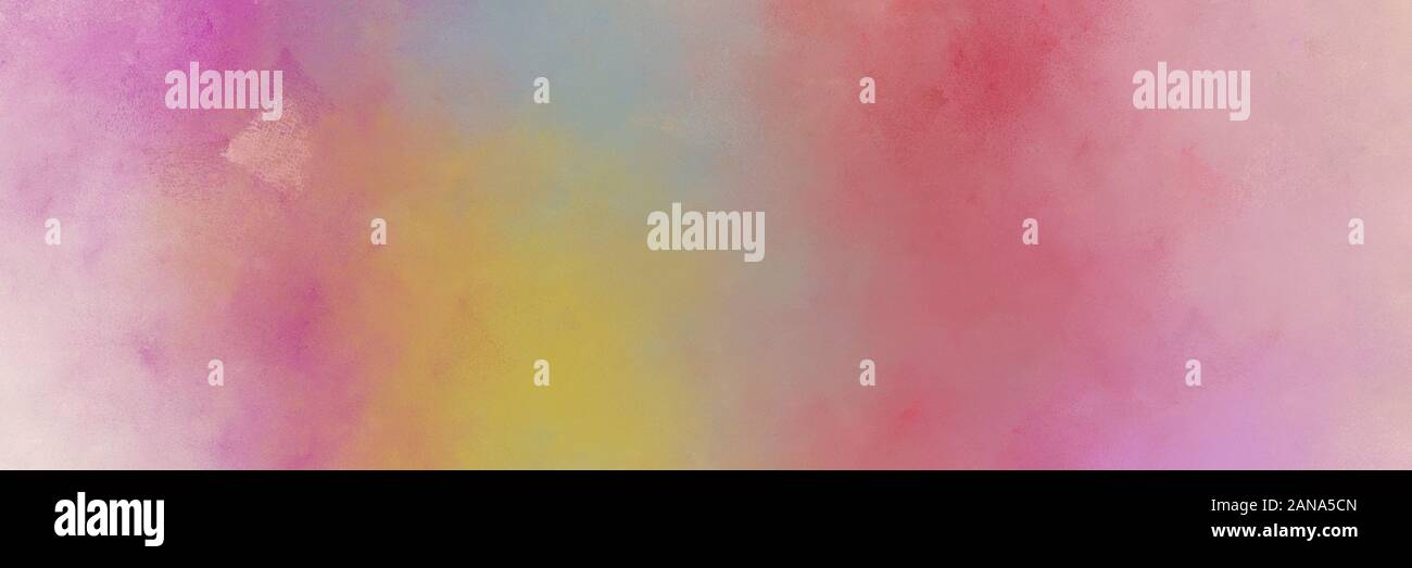 horizontal multicolor painting background graphic with rosy brown ...