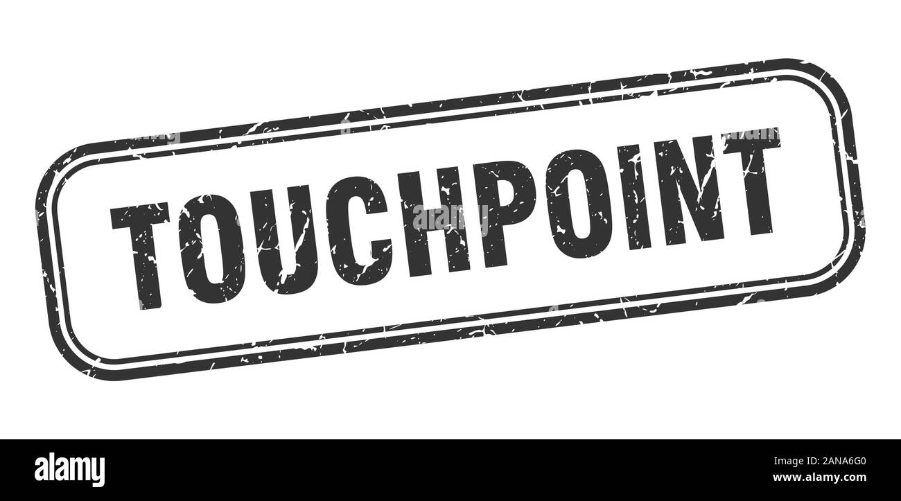 touchpoint stamp. touchpoint square grunge black sign Stock Vector Image & Art - Alamy