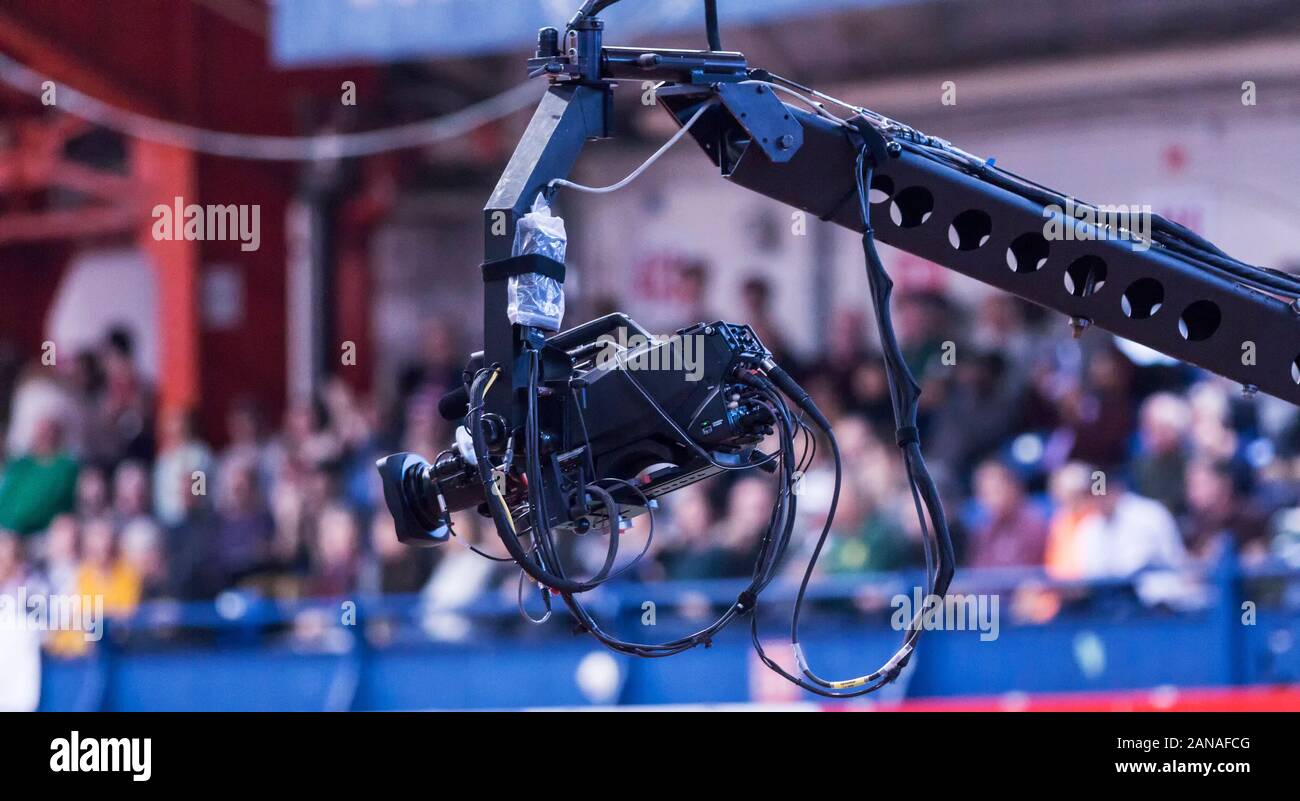 Camera crane hi-res stock photography and images - Alamy