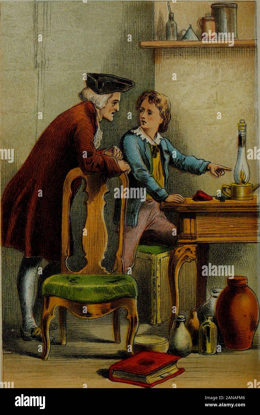 The story of Sir Humphrey Davy and the invention of the safety-lamp ...