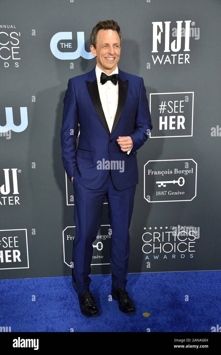 Seth Meyers at arrivals for The 25th Annual Critics' Choice Awards - Pt ...