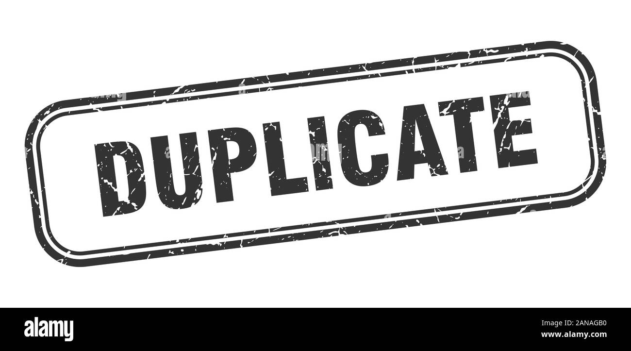Duplicate stamp hi-res stock photography and images - Alamy