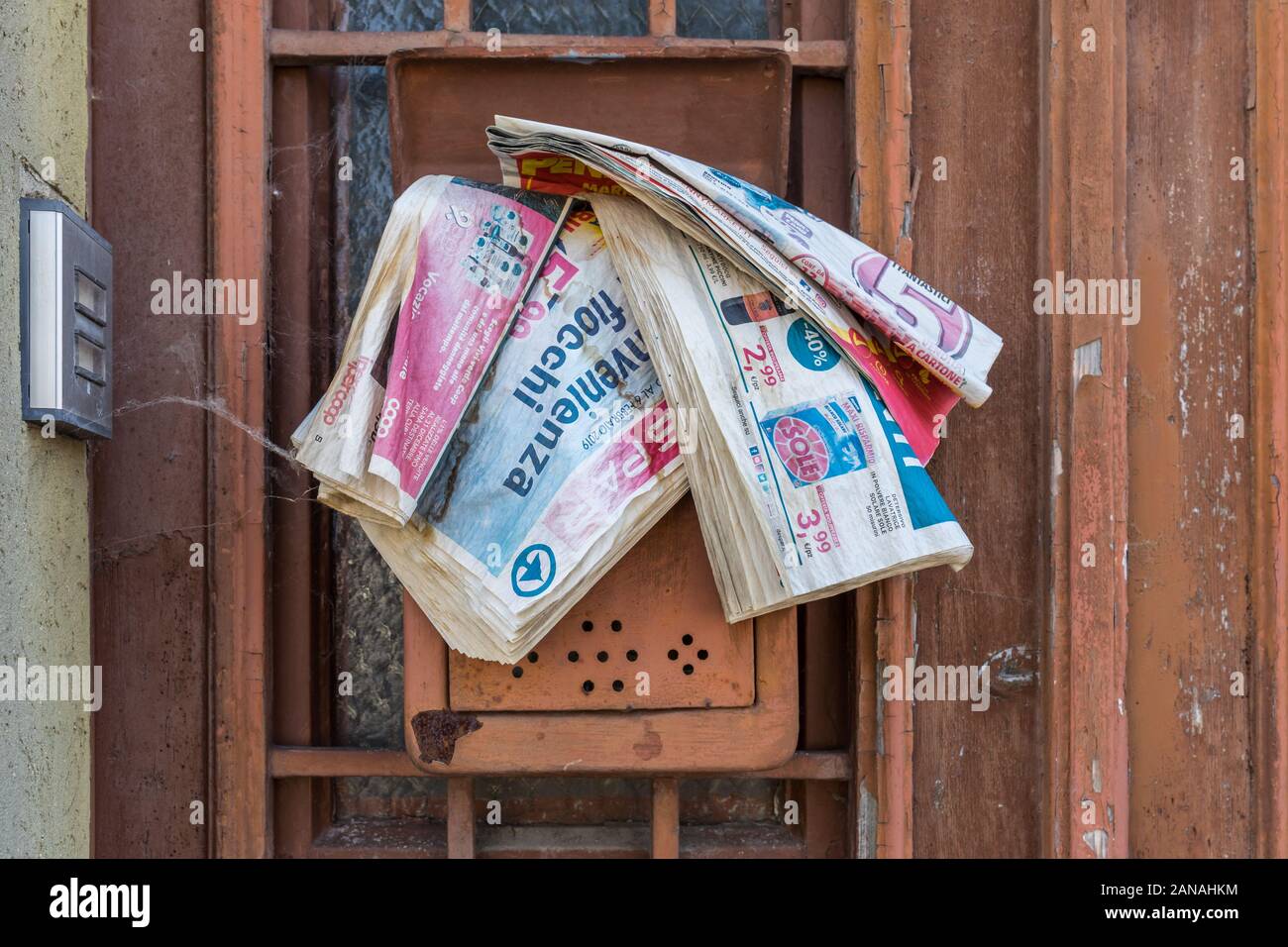 Junk mail letter box hi-res stock photography and images - Alamy