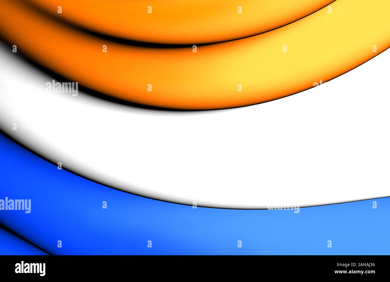 3D Prince's Flag. 3D Illustration Stock Photo - Alamy