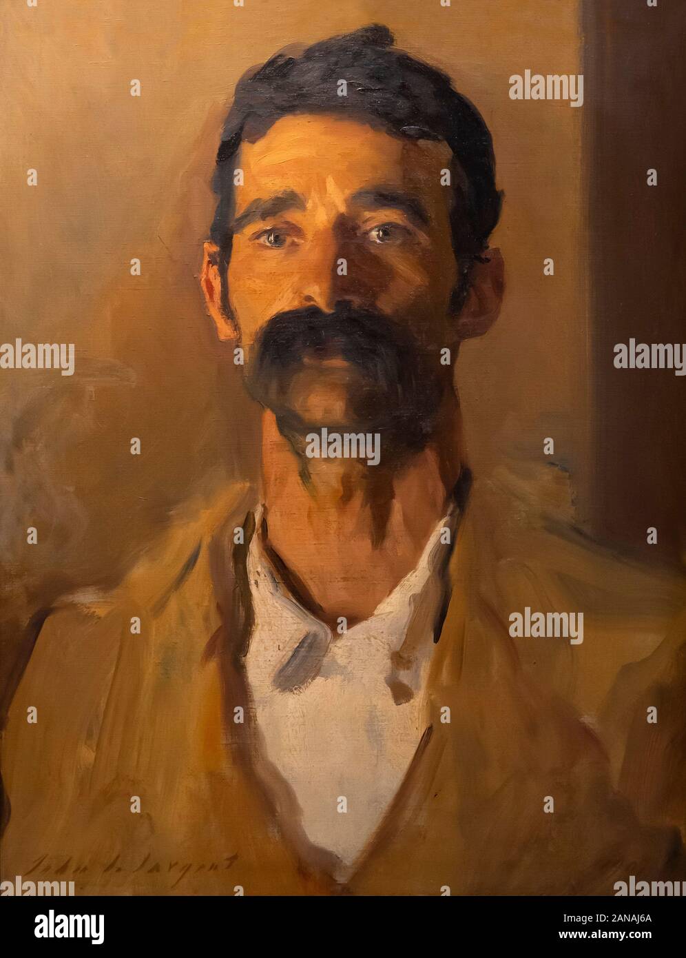 Study of a SIcilian Peasant, John Singer Sargent, 1907 Stock Photo - Alamy