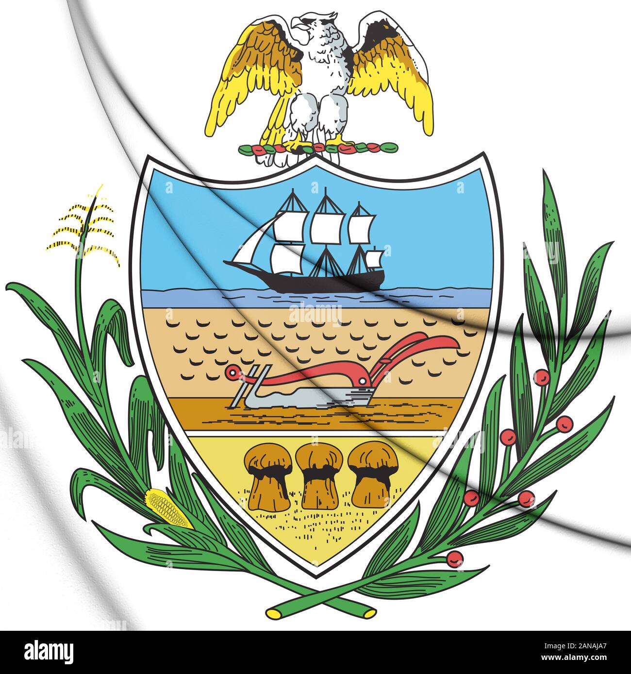 Allegheny county flag Cut Out Stock Images & Pictures - Alamy