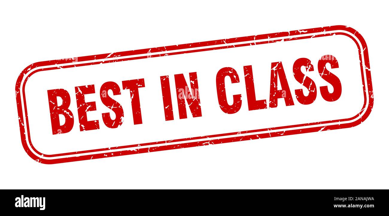 best in class stamp. best in class square grunge red sign Stock Vector ...