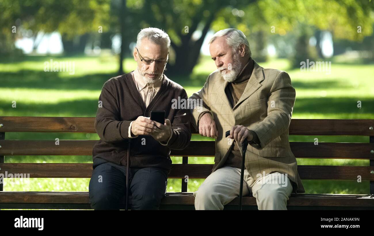 Old man asking for help hi-res stock photography and images - Alamy