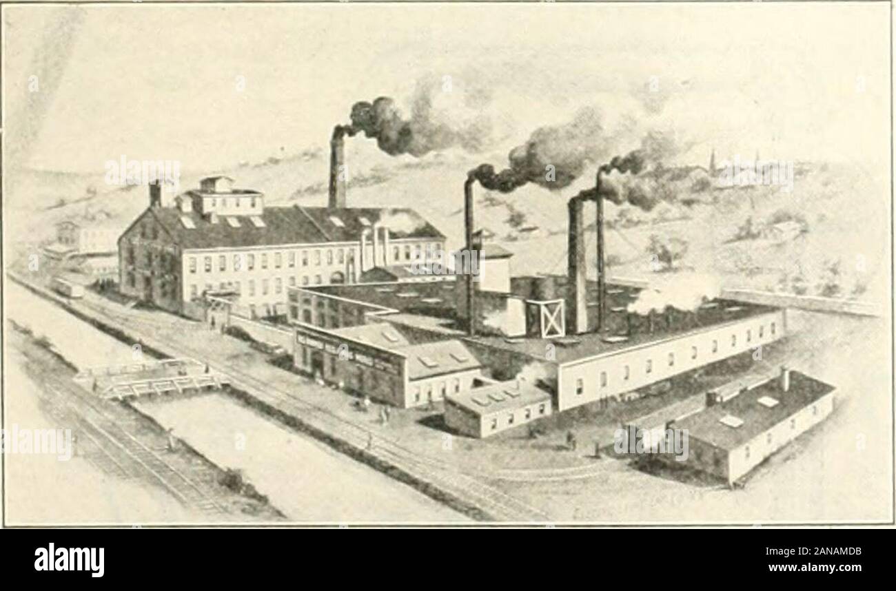 India rubber world . FACTORY AT BUFFALO, N. Y Stock Photo - Alamy