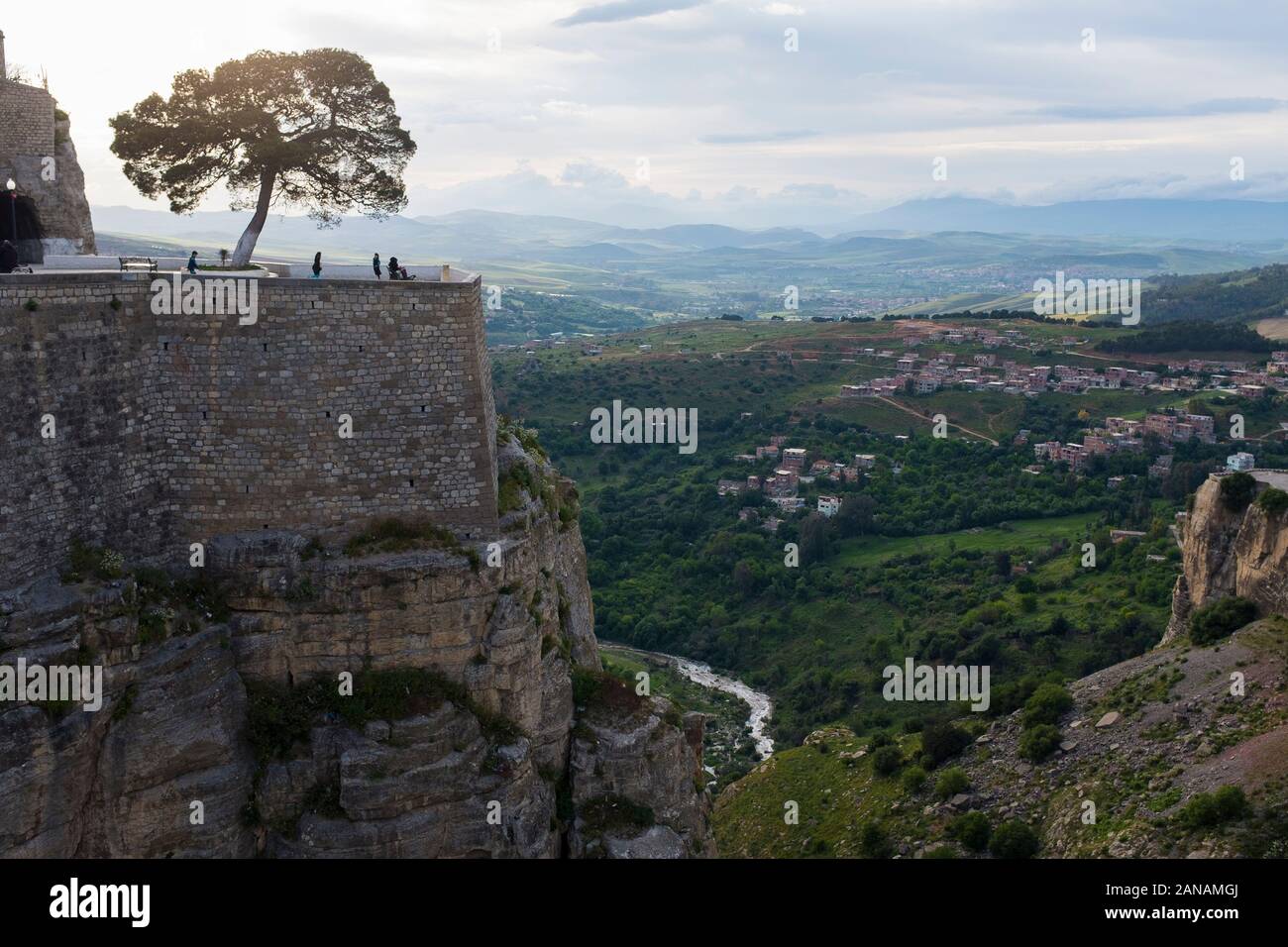 Sidi mcid suspension bridge hi-res stock photography and images - Alamy