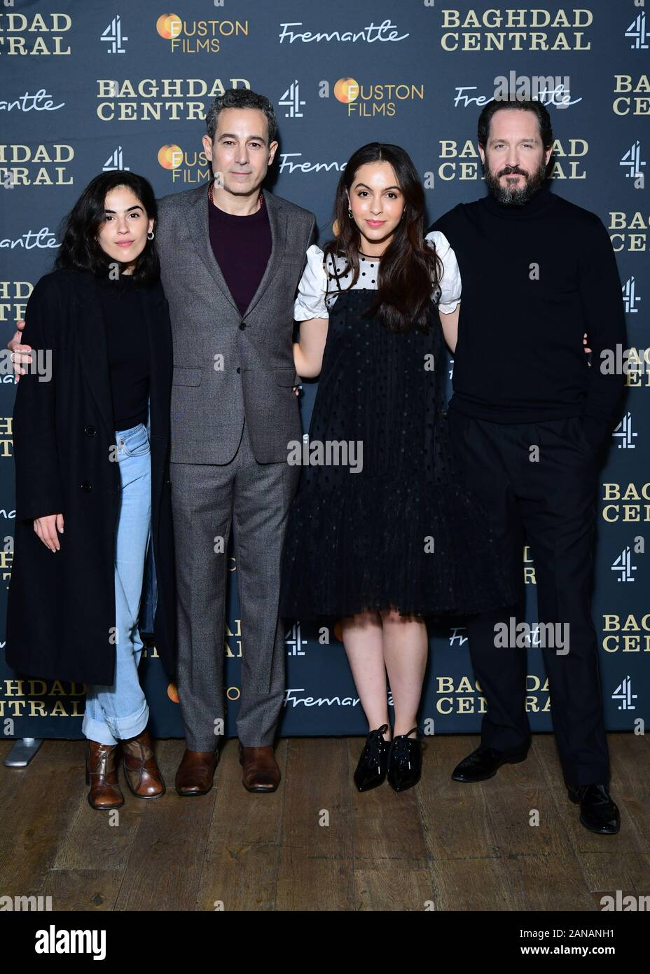 (left to right) Leem Lubany, Waleed Zuaiter, July Namir and Bertie ...