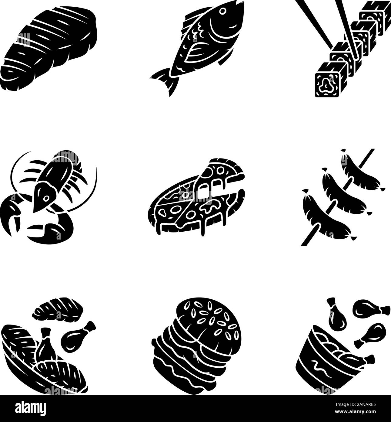 Chicken barbecue pizza in Black and White Stock Photos & Images - Alamy