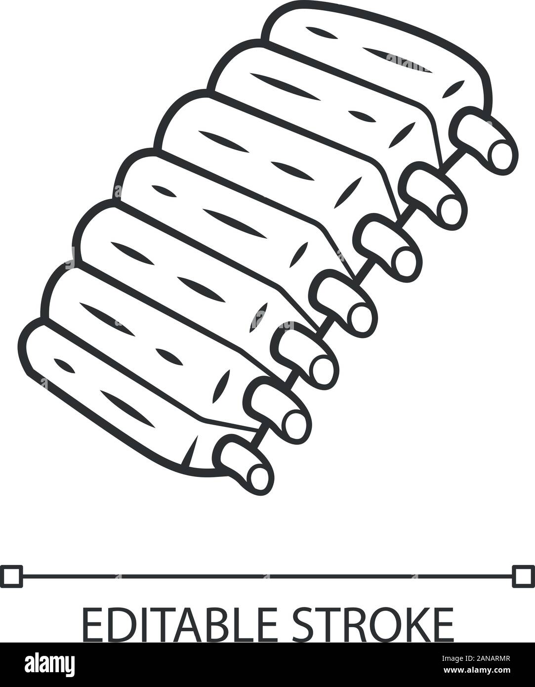Pork Ribs Clipart