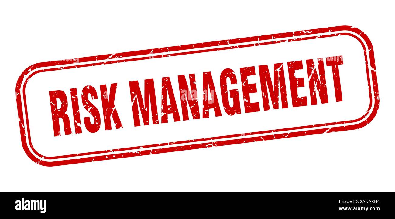 risk management stamp. risk management square grunge red sign Stock ...