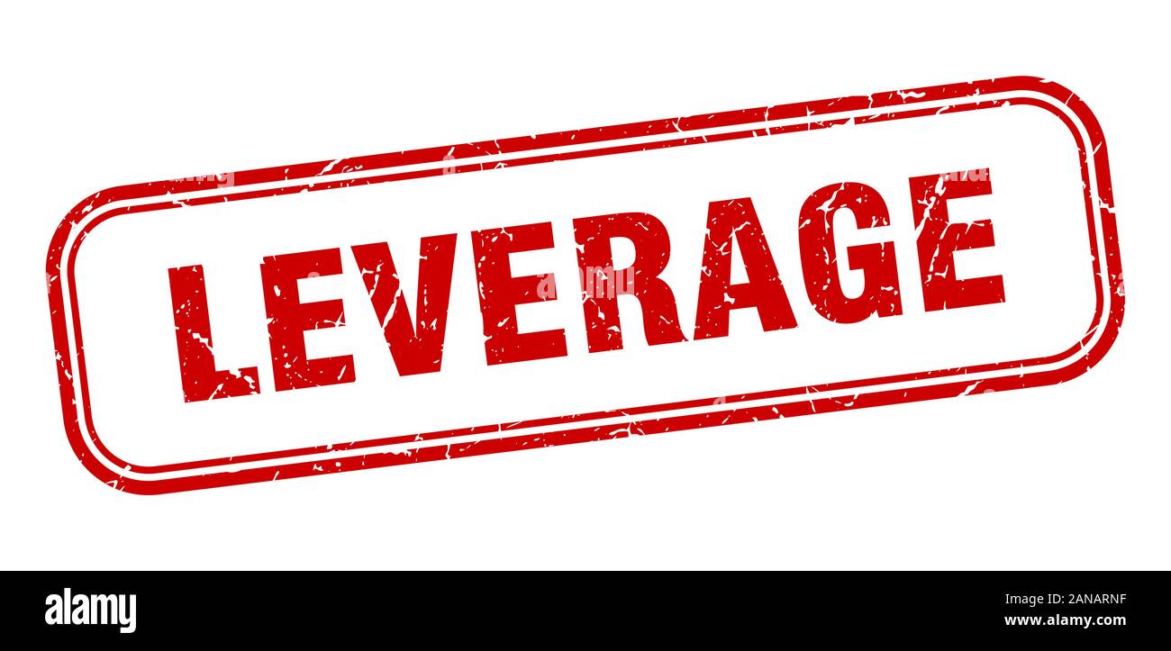 leverage stamp. leverage square grunge red sign Stock Vector Image & Art - Alamy