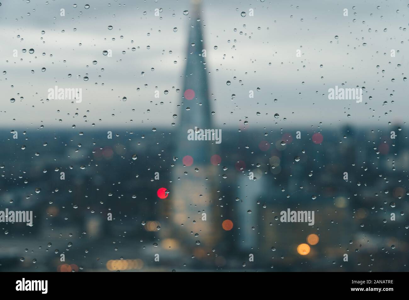 The Shard on a cold rainy day, London, UK Stock Photo - Alamy