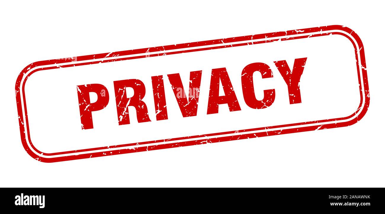 privacy stamp. privacy square grunge red sign Stock Vector Image & Art ...
