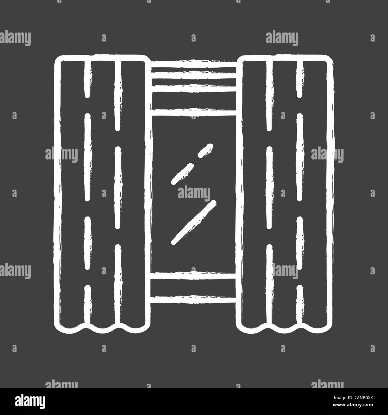 Panel pair curtains hi-res stock photography and images - Alamy