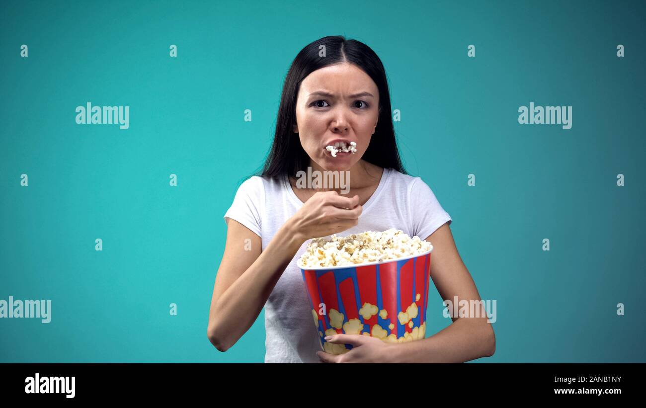Brunette devouring hi-res stock photography and images - Alamy