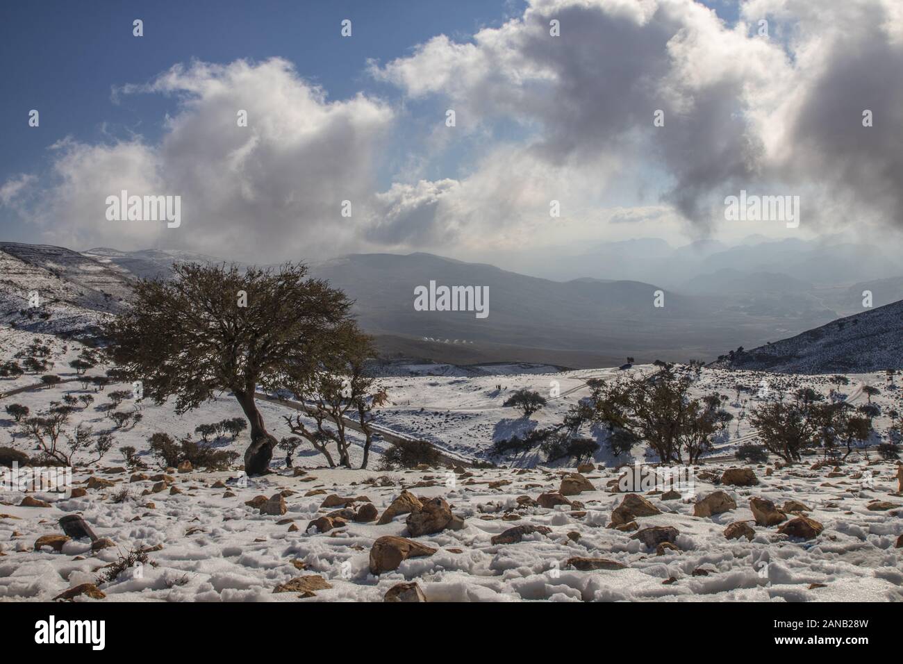 Jordan snow hi-res stock photography and images - Alamy