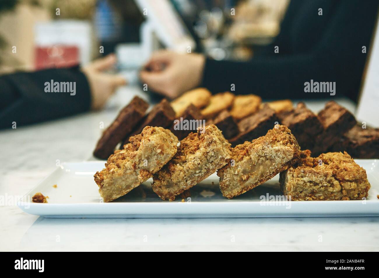 Fresh cookies in market hi-res stock photography and images - Alamy