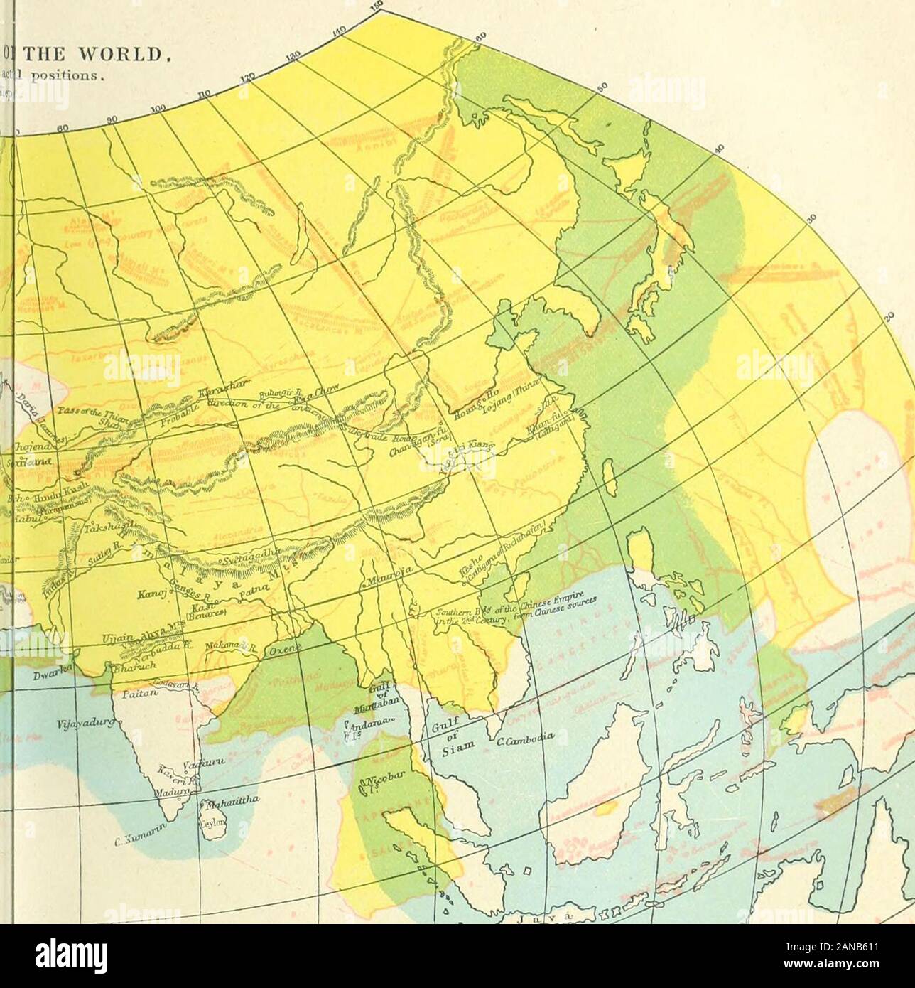 Encyclopedia britannica world map hi-res stock photography and images ...