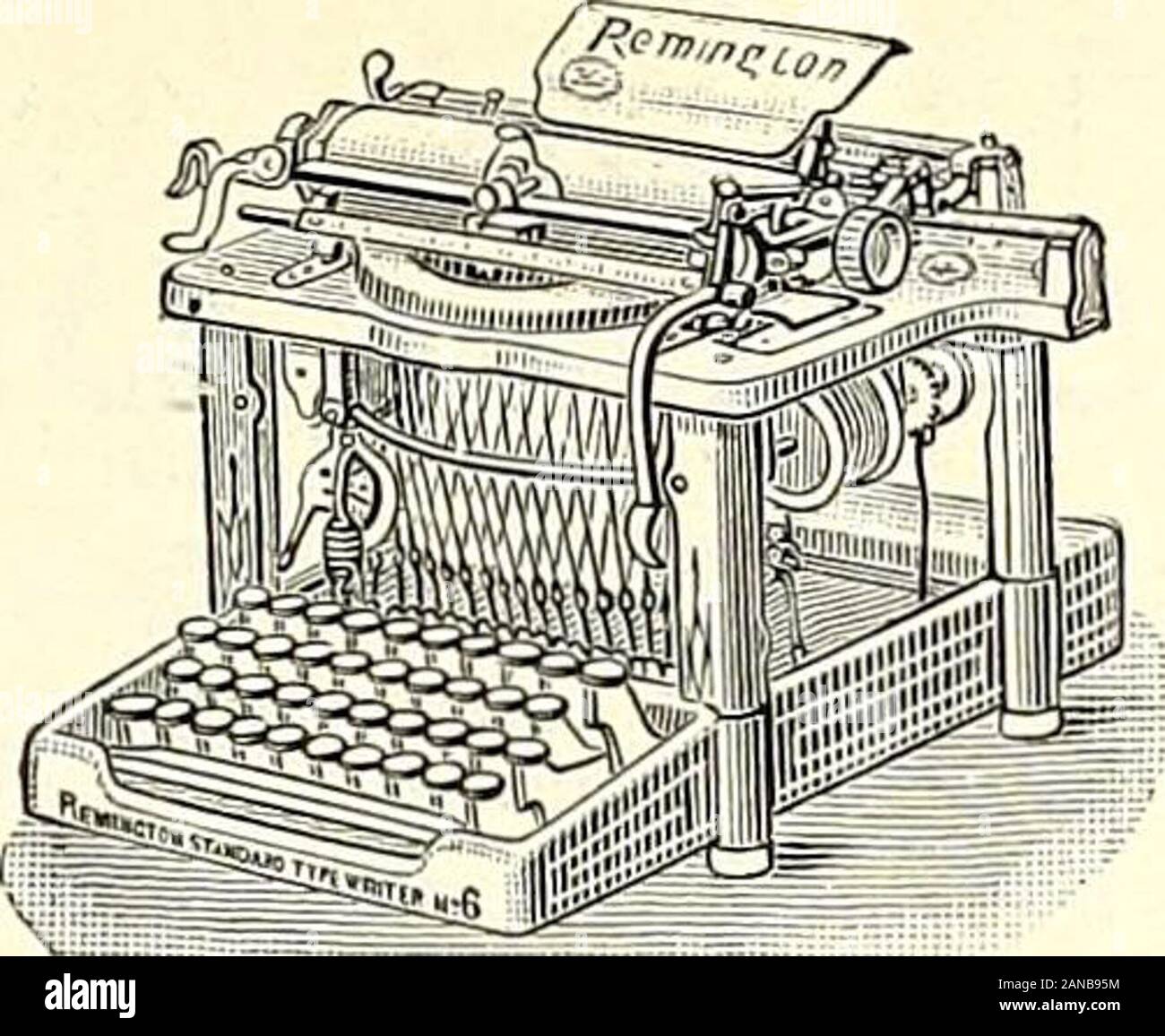 Remington model 1 typewriter hi-res stock photography and images - Alamy