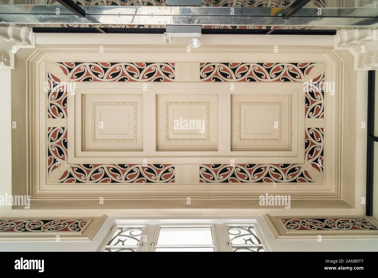 Art Deco Bank of New Zealand, now ASB bank, 1932, by Crichton McKay ...