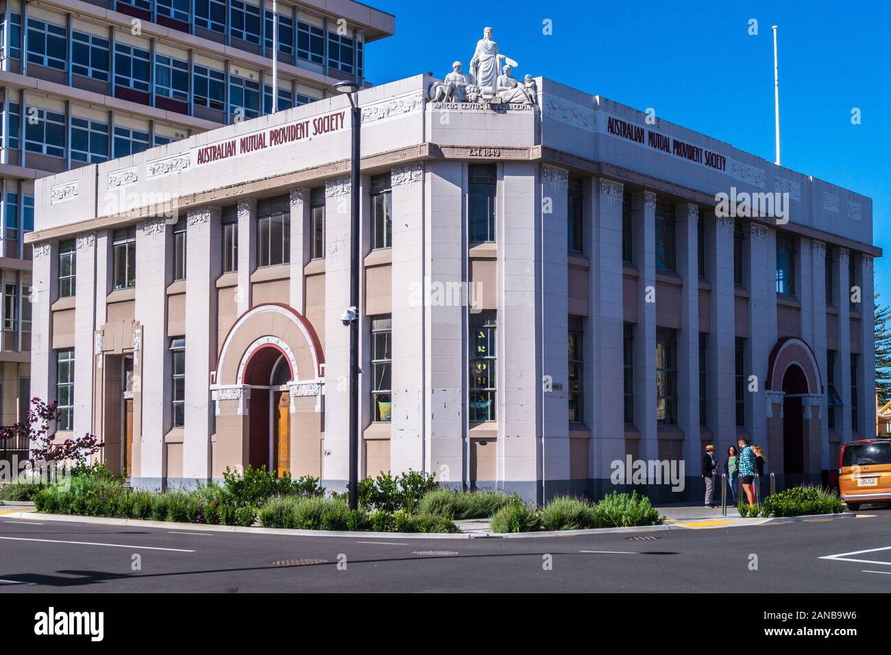Art Deco AMP building, by Louis Hay, 1932, Napier, Hawke's Bay, North ...