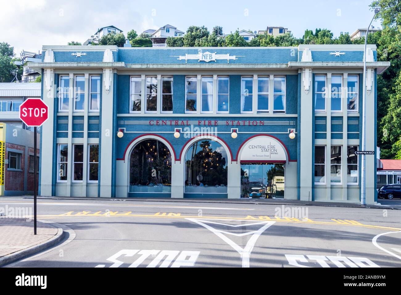 Former Central Fire Station, 1922 & 1932, by Louis Hay, Napier, Hawke's ...