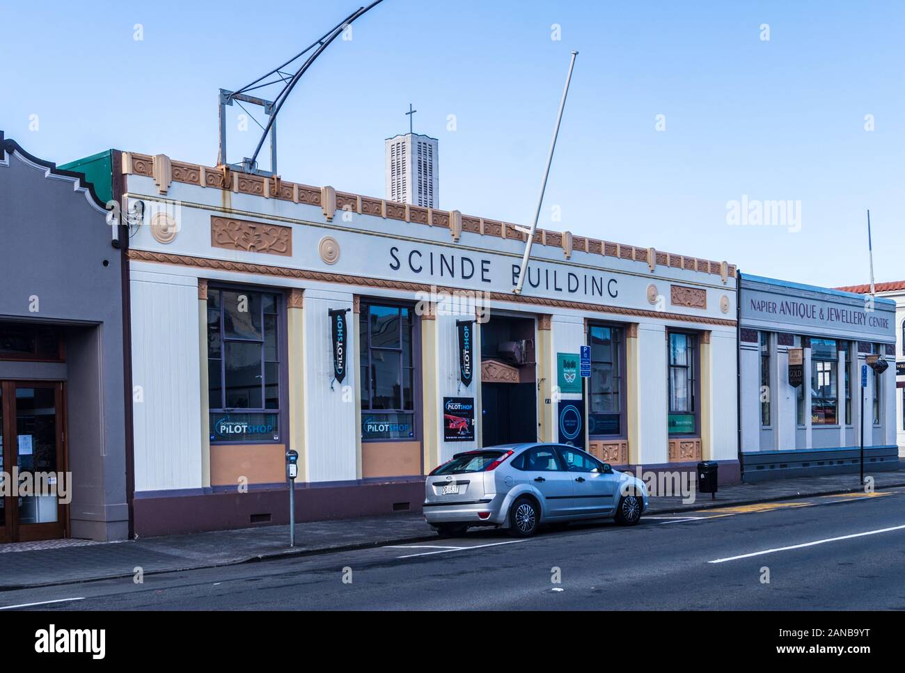 Art Deco Scinde building, former Scinde Lodge masonic hall, by Williams ...