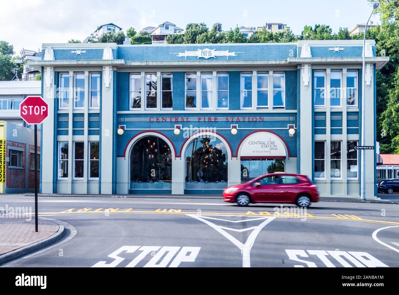 Former Central Fire Station, 1922 & 1932, by Louis Hay, Napier, Hawke's ...